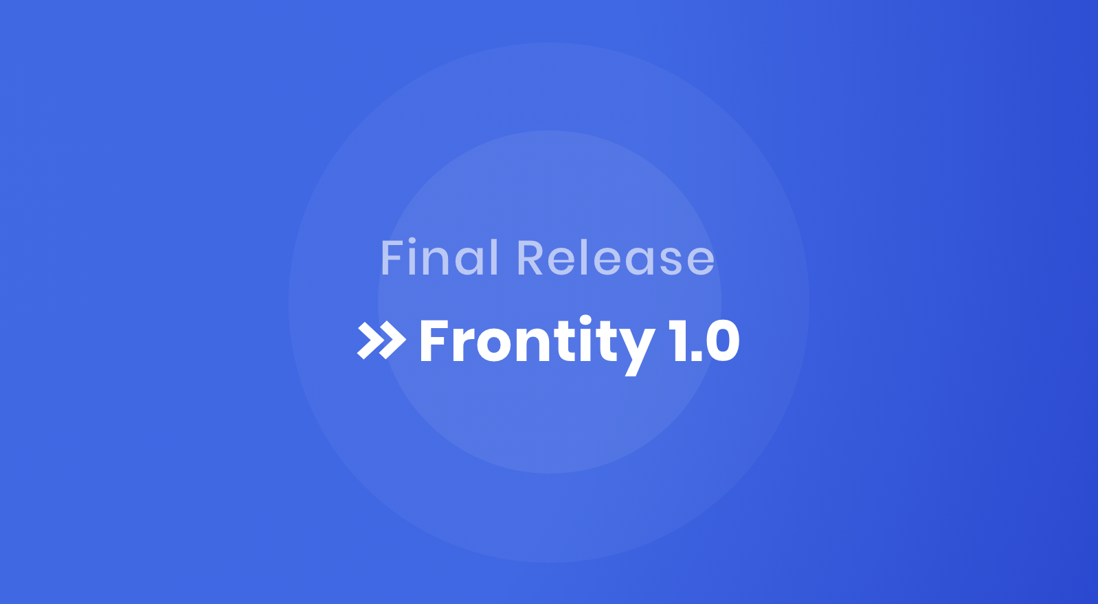 Announcing Frontity 1.0!